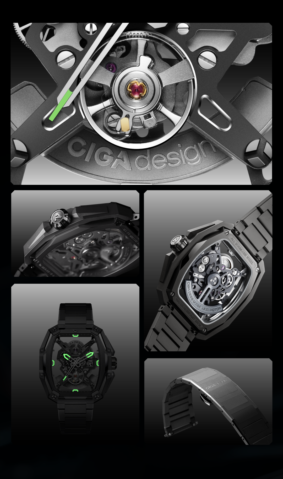 CIGA design Automatic Watch · Hunter