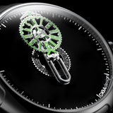 Automatic Wandering Hour Watch · Time Cipher – CIGA design