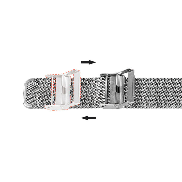 CIGA design Milanese stainless steel quick-release strap
