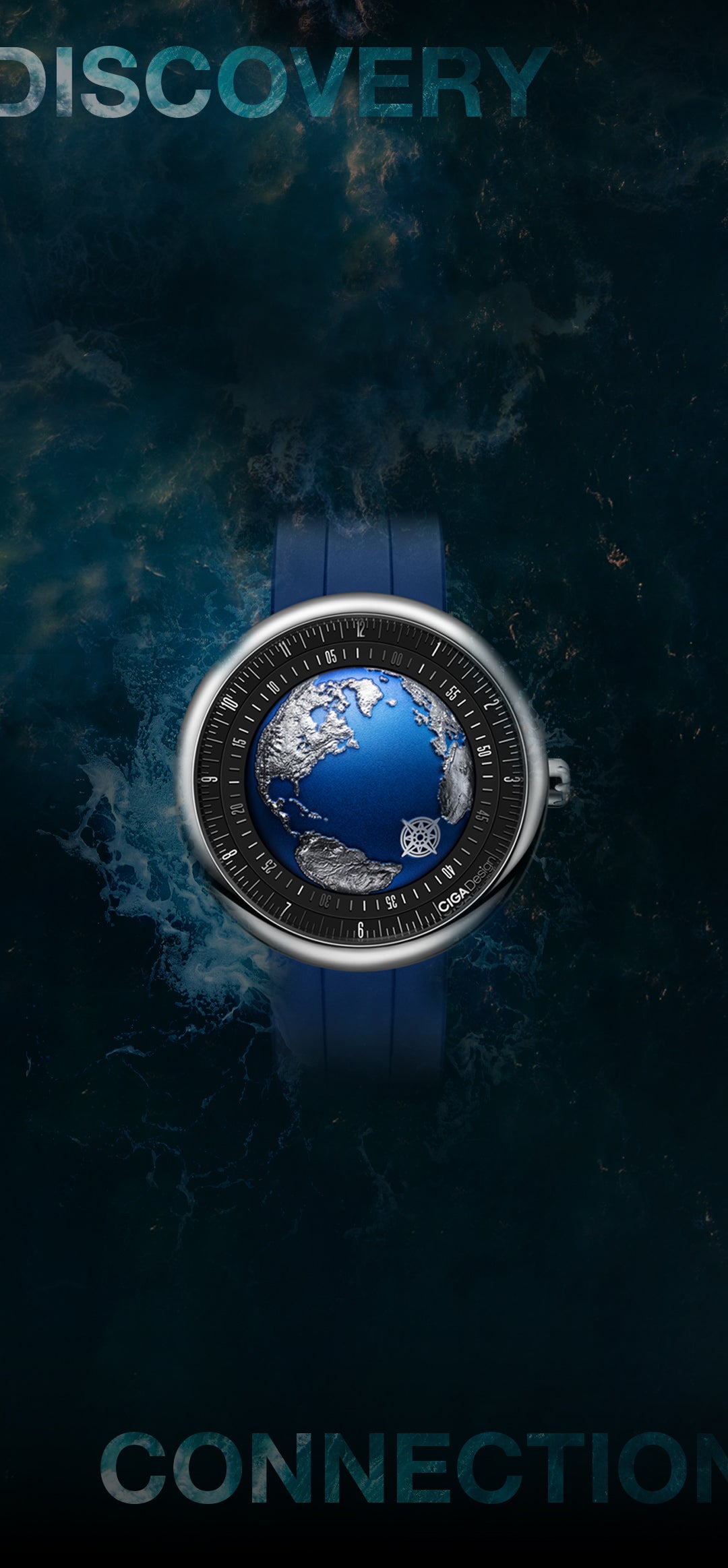 Blue Planet II · Atlantic Ocean-Inspired Automatic Watch – CIGA design