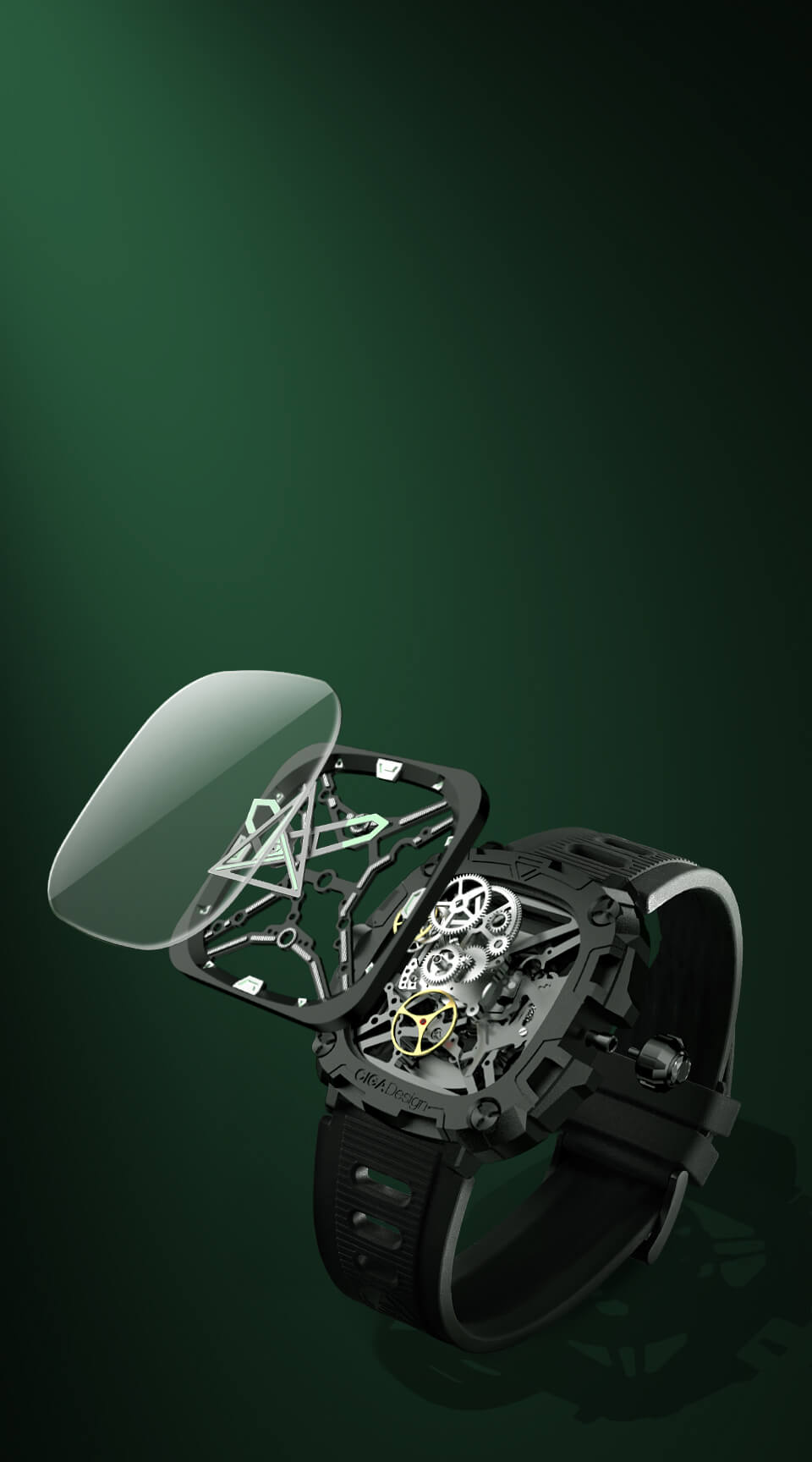 CIGA design Mechanical Watch Eye Of Horus