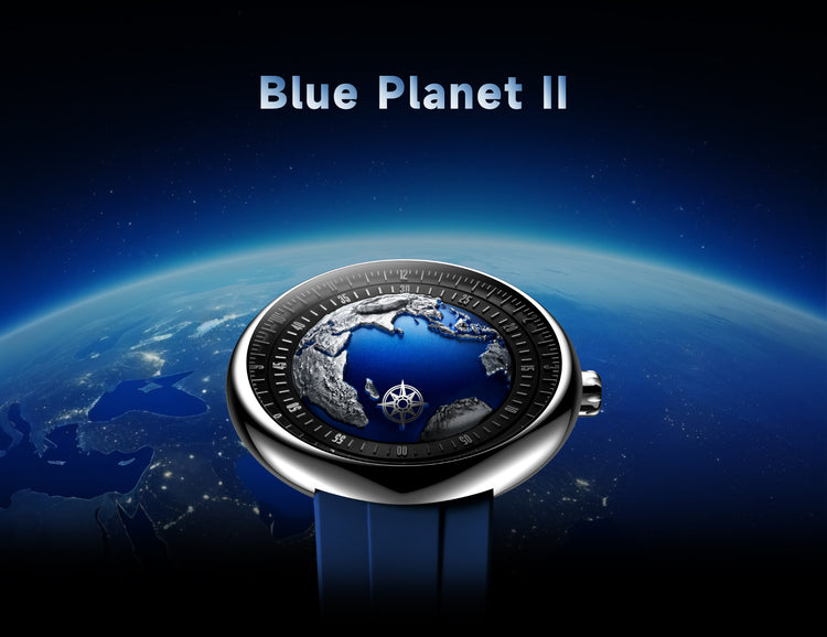CIGA design MECHANICAL WATCH BLUE PLANET II