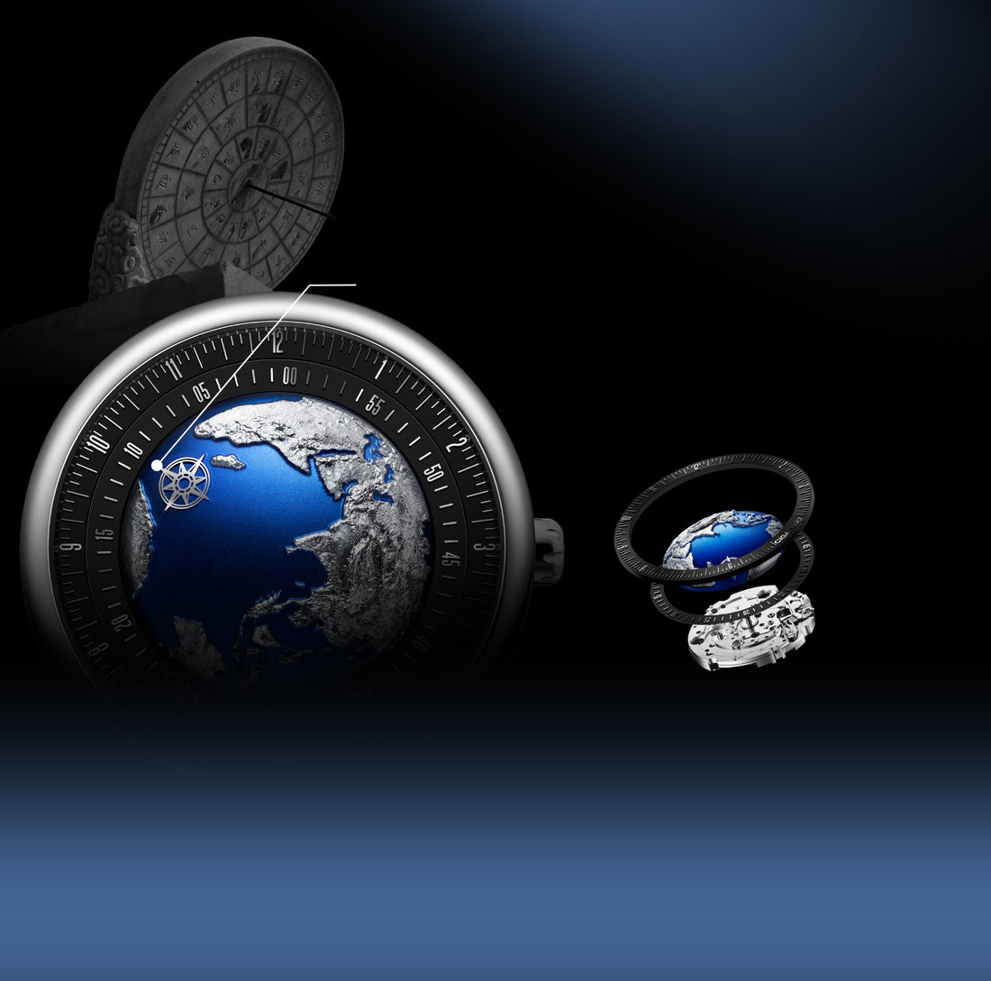 CIGA design Mechanical Watch Blue Planet II