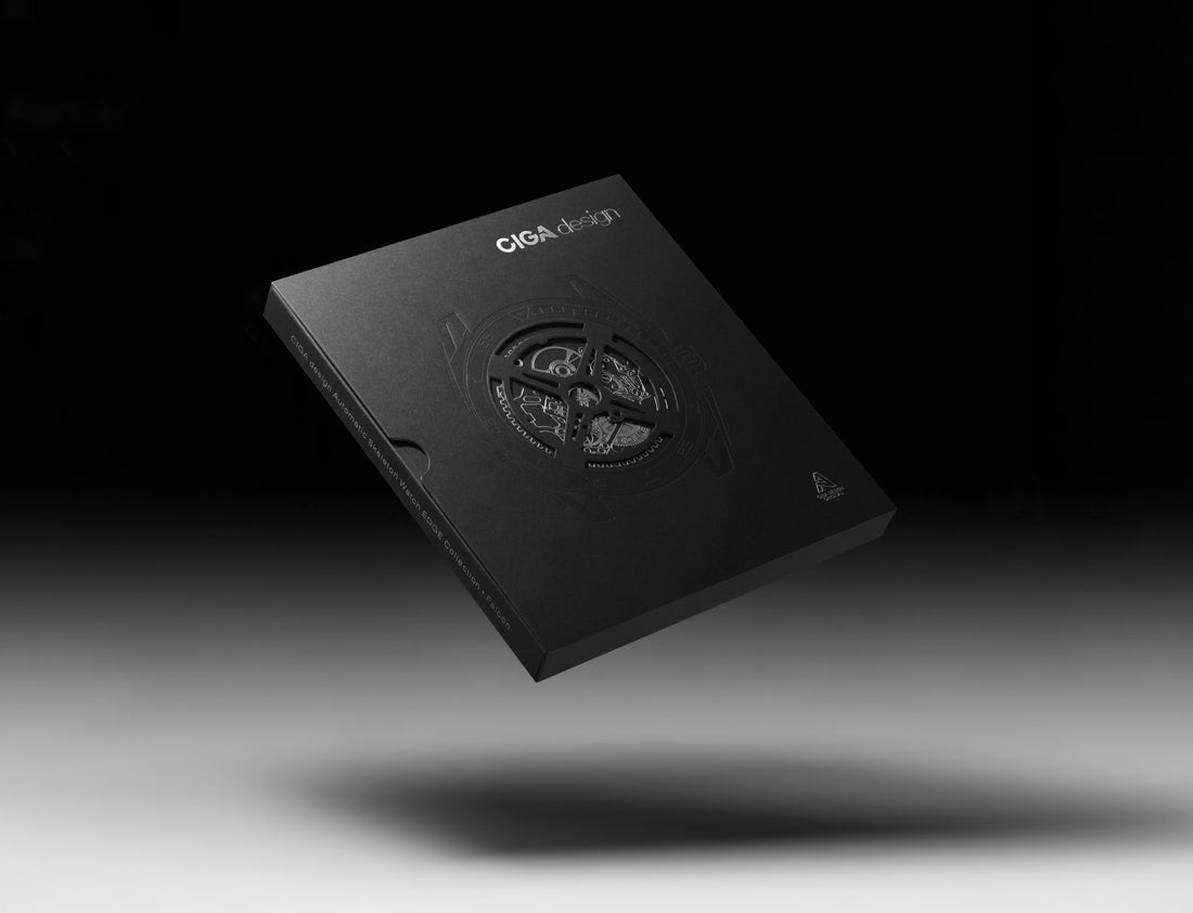CIGA design ROUND AUTOMATIC SKELETON WATCH · FALCON